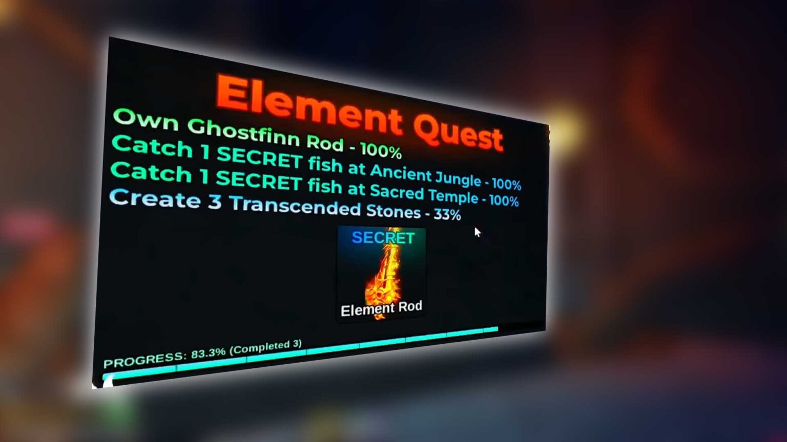 How to Unlock Element Rod in Fish It (Stats & Guide)